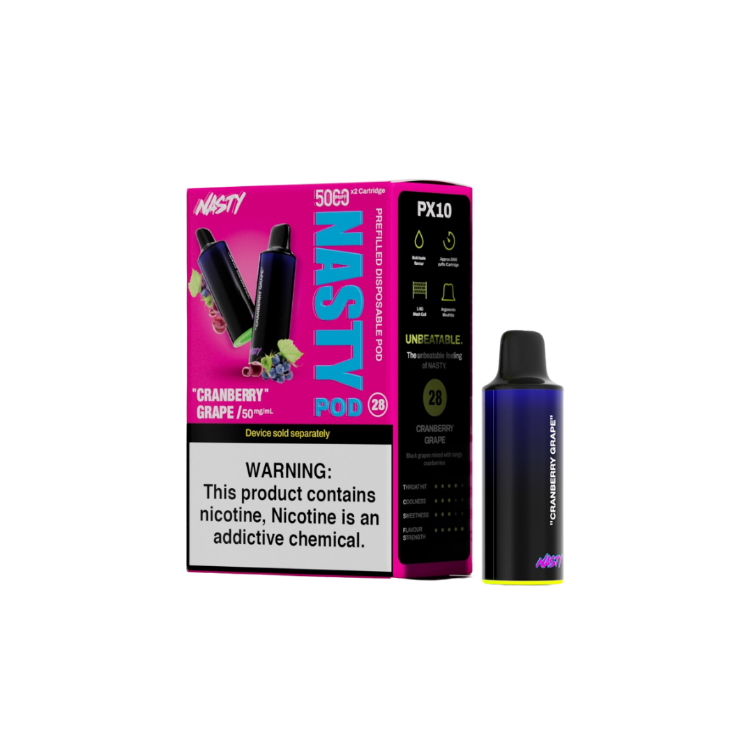 Nasty Pods (Pod only) Cranberry Grape – The Vape Vixen